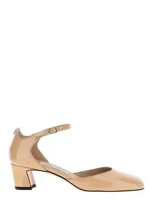 JIMMY CHOO Pixie' Patent Leather Pumps - Beige