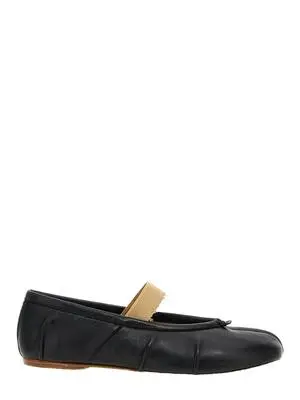 MAISON MARGIELA Tabi Ballet Flats - Black