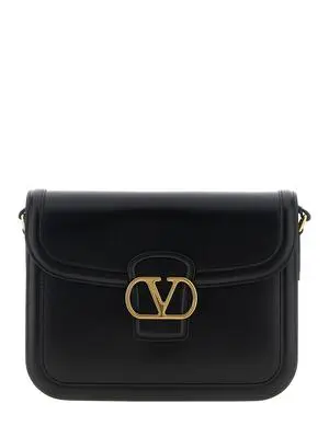 Valentino Garavani 9 To 5 Shoulder Bag - Black