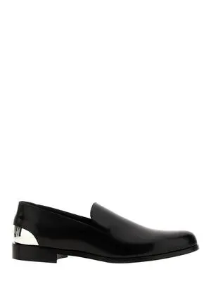 Alexander McQueen Leather Loafers - Black