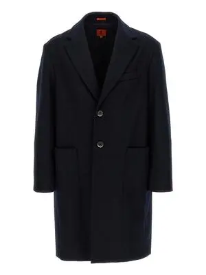 Barena Venezia Baron Wool Coat - Blue