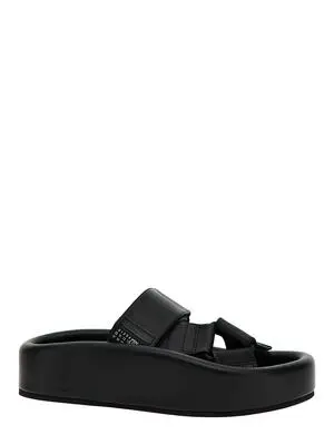 MAISON MARGIELA Leather Sandals - Black