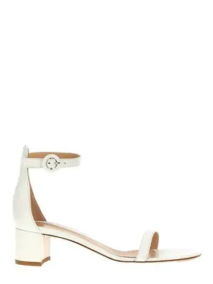 GIANVITO ROSSI Gaeta Nappa Sandals - White