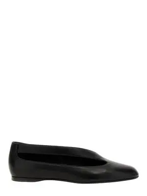 Khaite Diana Ballet Flats - Black