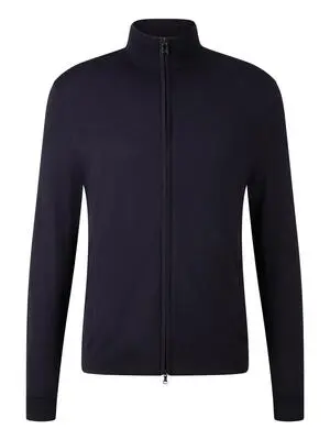 Bogner Knit Jacket - Navy Blue