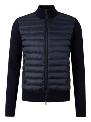 Bogner Hybrid Knit Jacket - Navy Blue
