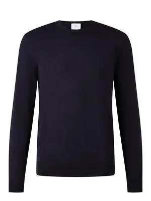 Bogner Fine Knit Pullover - Navy Blue