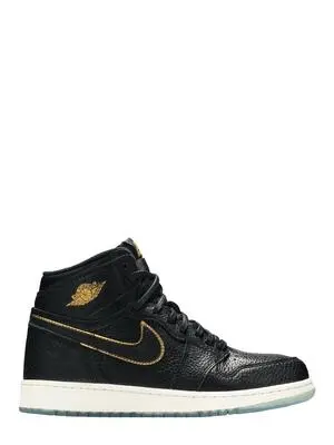JORDAN 1 Retro High Og Gs - Black