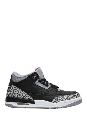 JORDAN 3 Retro Og Bg Sneakers - Black