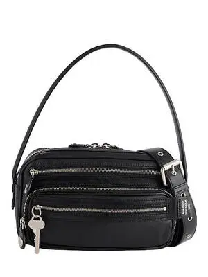 Acne Studios Leather Shoulder Bag - Black