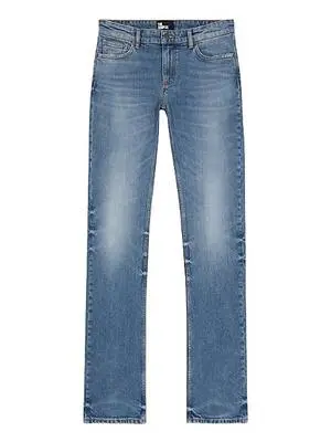 The Kooples Slim-fit Mid-rise Stretch-denim Jeans - Baby Blue