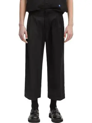 ADER ERROR Pleated Cuffed Trousers - Black