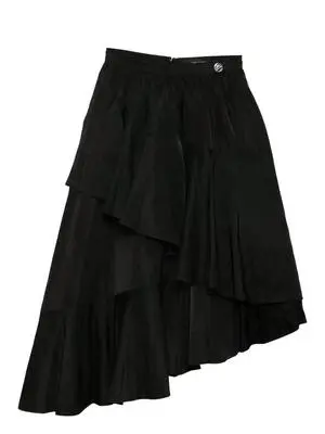 Karl Lagerfeld Voluminous Ruffle Skirt - Black