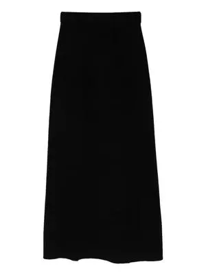 LISA YANG Cashmere Skirt - Black