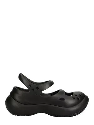 CROCS Phaedra Perforated Slip-ons - Black