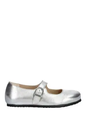 BIRKENSTOCK Buckle-fastening Ballet Flats - Silver