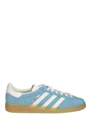 Adidas München Three-stripe Suede Sneakers - Blue