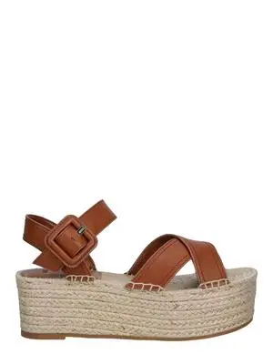 HUGO BOSS Cross-Strap Espadrilles