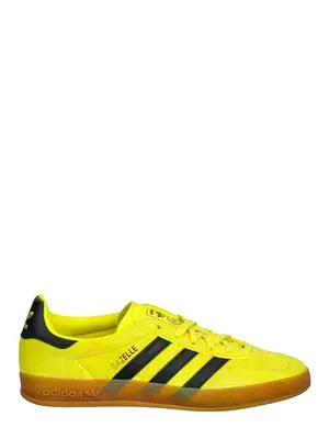 Adidas Gazelle Three-stripe Suede Sneakers - Yellow
