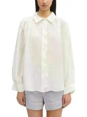 SAMSOE SAMSOE Collared Shirt - White