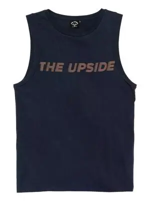 The Upside Jeet Cotton Tank Top Blue