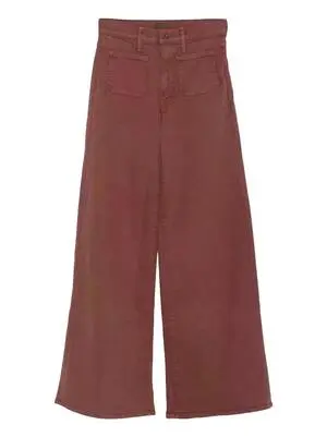 MOTHER Patch-pocket Jeans - Brown