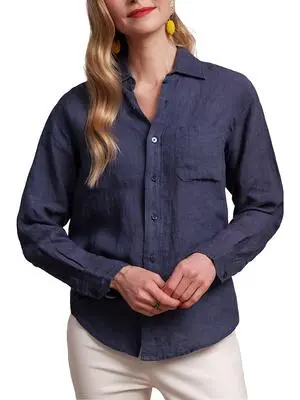 FRANCES VALENTINE Button-down Shirt - Navy