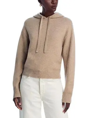 Guest In Residence Cashmere Collegiate Hoodie - Taupe