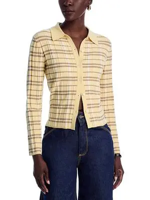 Guest In Residence Plaid Elle Shirt - Butter Combo