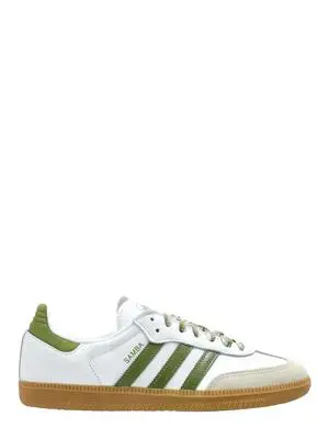 Adidas Samba Leather Sneakers - White