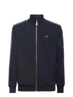 PHILIPP PLEIN Cotton Zip-Up Sweatshirt