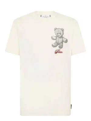 Philipp Plein Teddy-bear T-shirt Neutrals