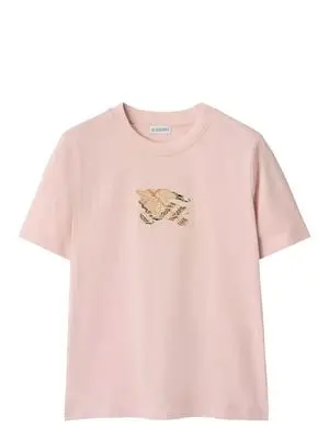 Burberry Knight Check T-shirt - Pink