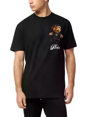 Philipp Plein Teddy Bear T-shirt Black