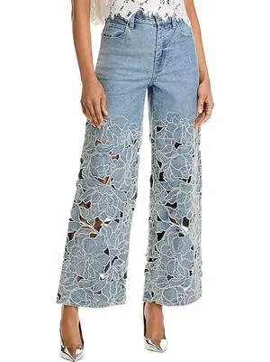 Simkhai Betty High-rise Straight-leg Jeans - Boca
