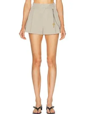 Alexander Wang High Rise Short - Stone