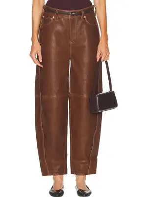 Simkhai Waldon Curved Leg Pant - Cocoa