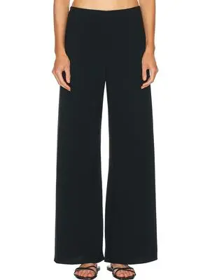 NILI LOTAN Marlow Wide Leg Pant - Black