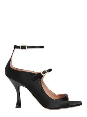 MALONE SOULIERS Riley 90 Crystal-embellished Sandals - Black