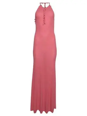 Christopher Esber Beach Quartz Halter Dress - Pink