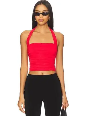 AFRM Aranya Halter Top - Red