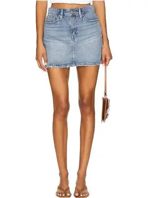 Good American Good 90s Mini Denim Skirt - Indigo819