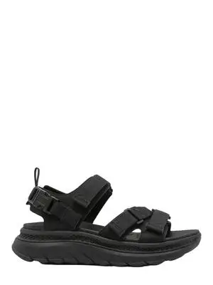 Geox Spherica Actif Buckle-strap Platform Sandals - Black