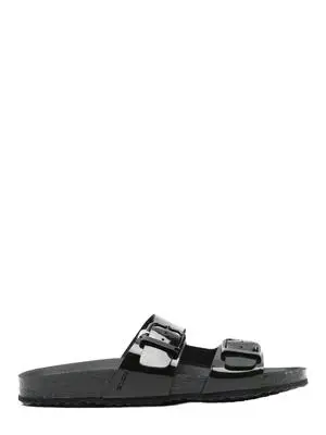 GEOX Buckle-Detail Flat Sole Slippers