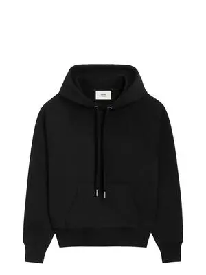 Ami De Coeur Cotton Hoodie - Black