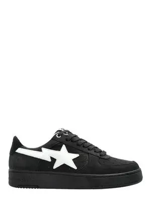 A BATHING APE Sk8 Sta Star-embellished Sneakers - Black