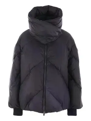 TATRAS Echeveria Quilted High-neck Jacket - Black