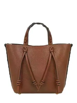 Etro Knotted Leather Mini Bag - Brown