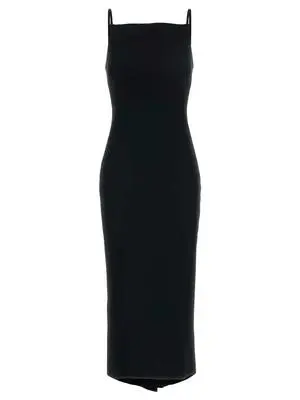 Givenchy Midi Tailored Dress - Black