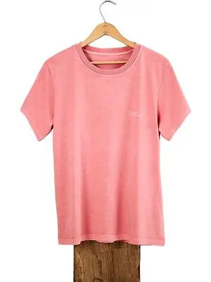 TERRAIN Botanical Print Cotton T-shirt - Pink